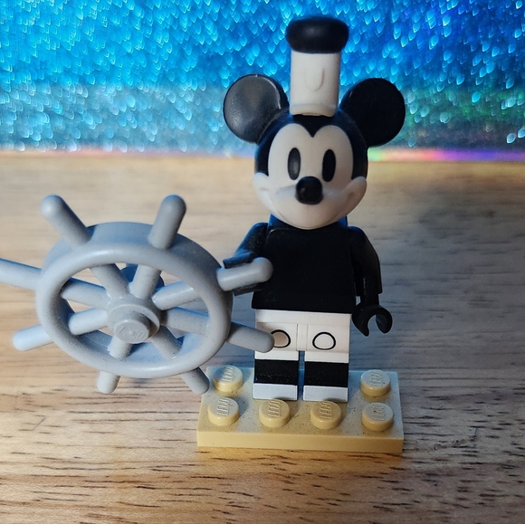 Lego | Toys | Lego Disneys Steamboat Mickey Minifigure Wsteering Wheel ...